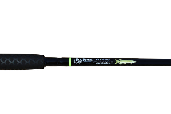 8'0'' Heavy Musky Trolling & Sucker Rod – Elk River Custom Rods